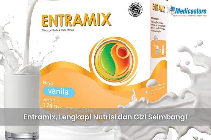 Entramix, Lengkapi Nutrisi dan Gizi Seimbang!-Medicastore